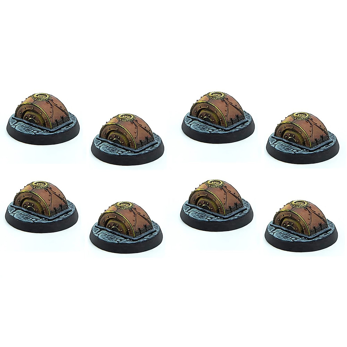Impressions Modiphius The Elder Scrolls: Call to Arms - Dwemer Markers and Tokens - 16 Piece Miniature Set, RPG Accessory