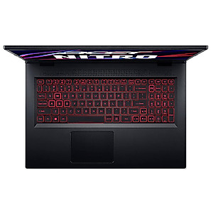 acer 2022 Nitro 5 17.3" FHD 144Hz IPS Gaming Laptop, Intel Core i5-12500H, 16GB RAM, 512GB PCIe SSD, Backlit, NVIDIA GeForce RTX 3050, Win11 Pro, Black, 32GB SnowBell USB Card
