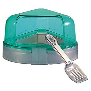 Trixie Corner Toilet With Roof, 14 x 8 x 11cm