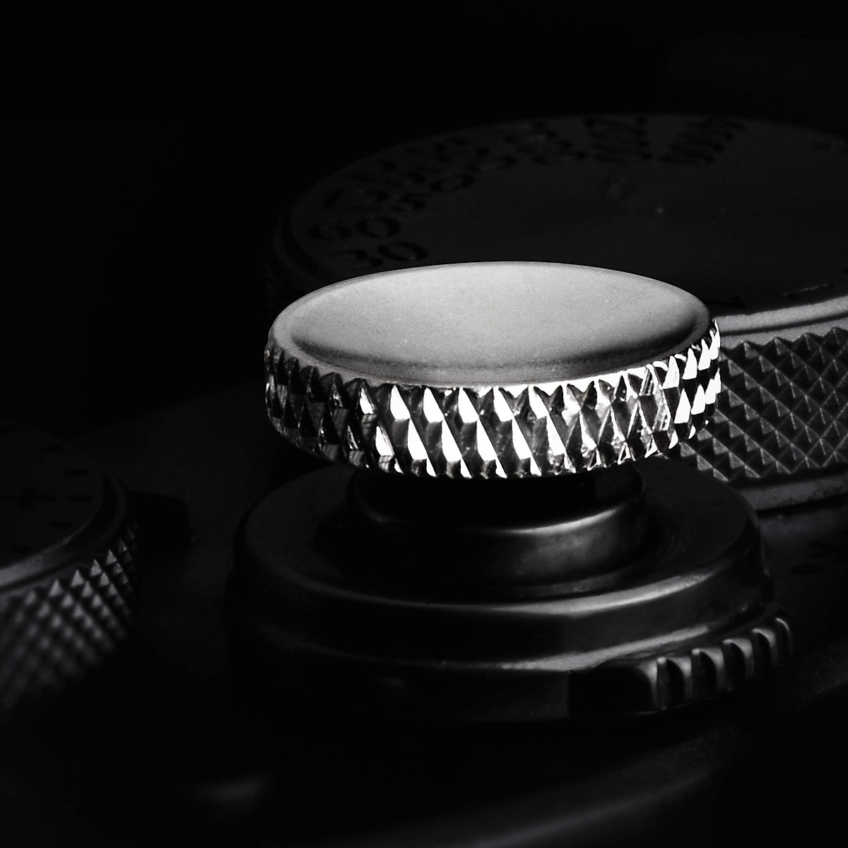 Camera Shutter Button (2 Pack/Silver) Upscale and Delicate Soft Shutter Release Button