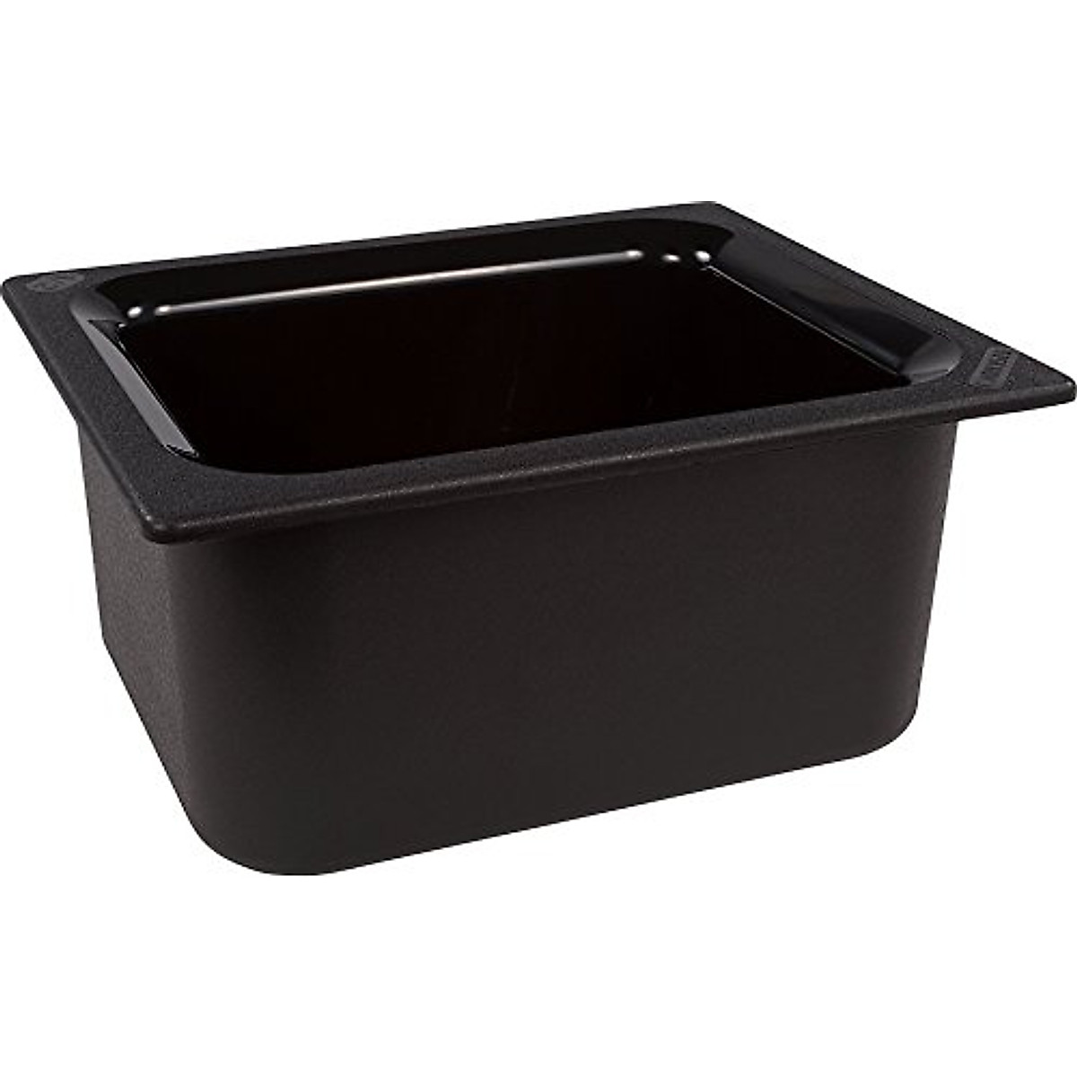 Carlisle FoodService Products CM110103 Coldmaster Insulated Food Pan, 1/2 Size, 6 quart, Black