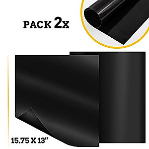 12-Inch Pellet Smoker Tube with Non Stick BBQ Grill Mat - pack
