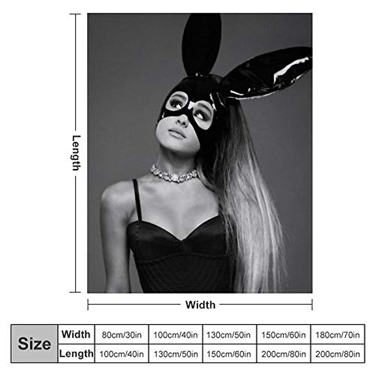 Star Singer Flannel Throw Blanket Resistance to Contraction Cozy Soft for Office Cinema and Picnic 40''×50''