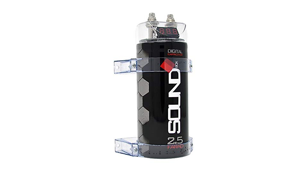 SoundBox 4 Gauge Amp Kit with Digital Capacitor for 2300W Power