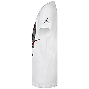 Jordan Boy's Post Up Tee (Big Kids) White LG (14-16 Big Kid)