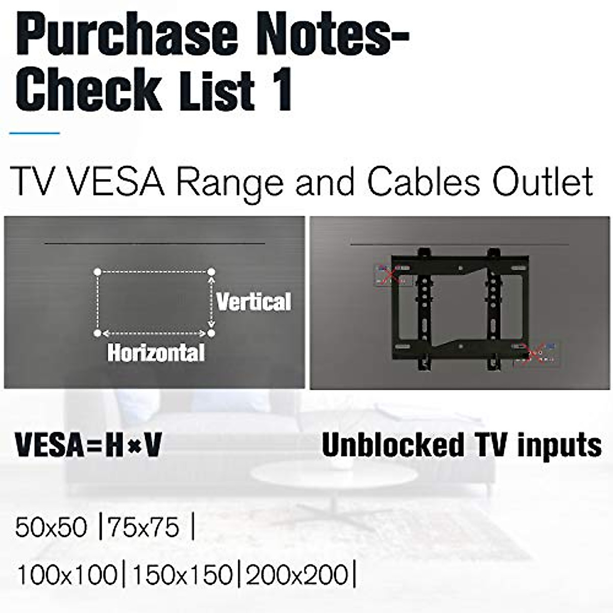 Mounting Dream TV Wall Mount for Most 17-42" TVs, Tilt TV Mount Bracket up to VESA 200 x 200mm and 44 LBS Loading, Fits for Single/ 8" Wood Studs, Low Profile and Space Saving MD2268-S