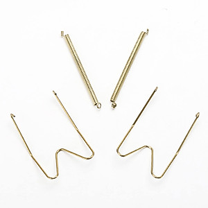 Tbestmax 30 Pcs Plate Hangers for The Wall-6 Size-4 6 8 10 12 14 Inch and 30 Pcs Wall Hooks to Antique Plates and Arts Decor