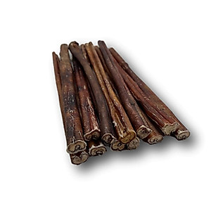 Top Dog Chews - 12 Inch Standard 12 Pack Bully Sticks, Long Lasting, 100% Natural Beef, Free Range Grass Fed, High Protein, Supports Dental Health Dog Treat for Medium & Large Dogs, 12 Pack