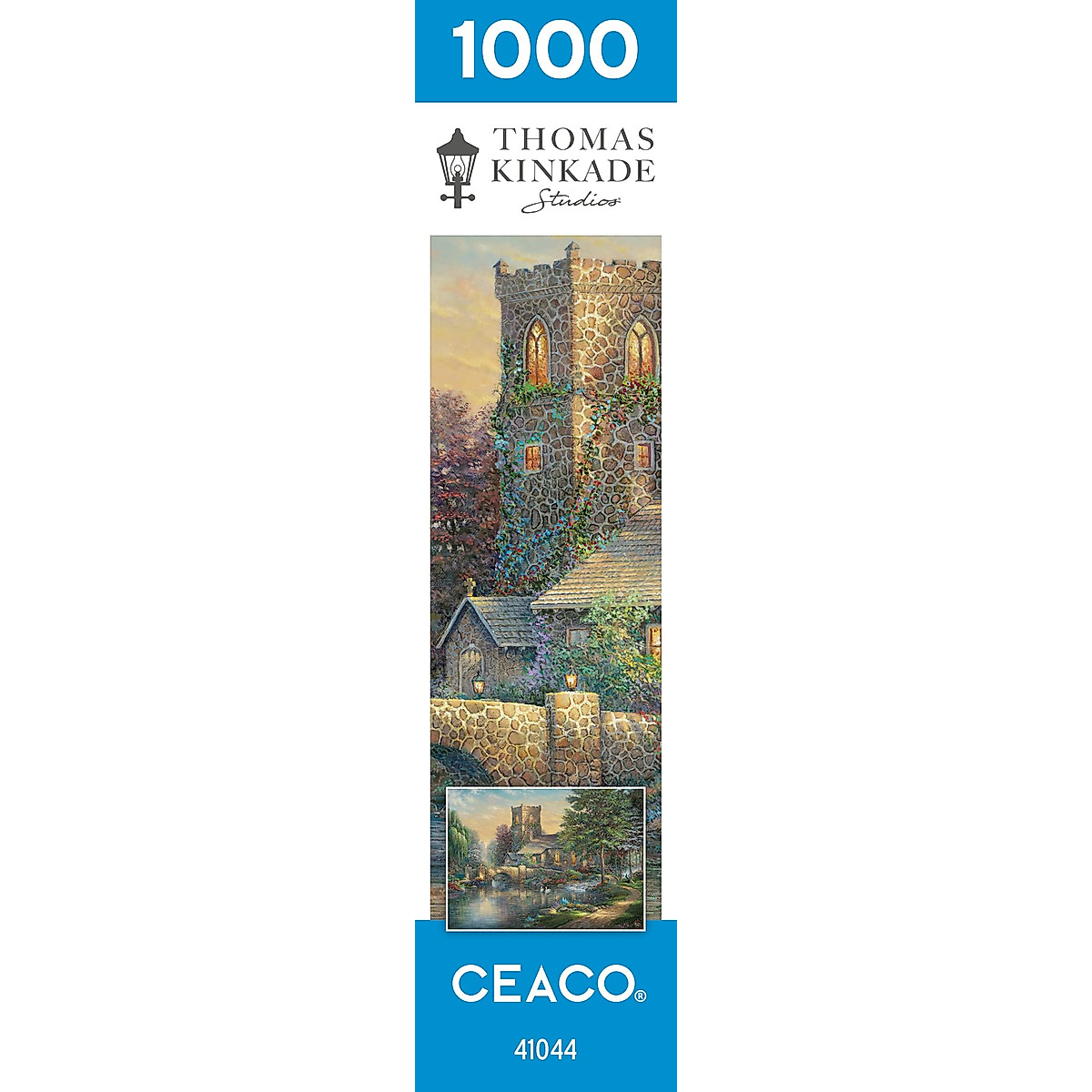 Ceaco - Thomas Kinkade - Willow Wood Chapel - 1000 Piece Jigsaw Puzzle