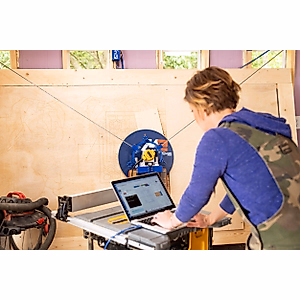 M2 CNC Engraving Machine Kit, First Wall Mounted Highly Accurate Cutting Engraver, 3-Axis CNC Machine for Wood, Metal, Plastic & More, Up to 4x8ft Working Area, Based on Maslow CNC Design