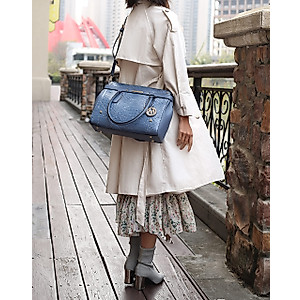 MKF Collection Satchel Bag for Women’s, Crossbody Tote Handbag Top-Handle Purse