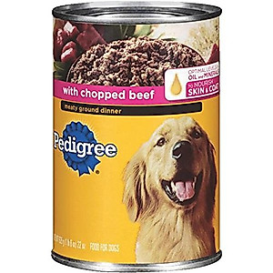 Dog Food, Ground Beef, 22-oz. Can