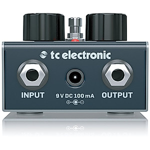 TC Electronic CRESCENDO AUTO SWELL Responsive Crescendo Pedal with 2-Knob Interface for Haunting Guitar Line Manipulation
