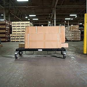 Titan Attachments Heavy Duty Rolling Platform Base with Fork Pockets 2,500 Capacity