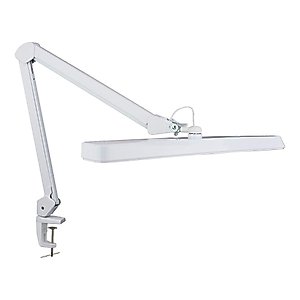 Neatfi XL 2,500 Lumens LED Task Lamp, 30W Super Bright Desk Lamp with Clamp, 162 Pcs SMD LED, Eye-Caring LED Lamp (Non-CCT, White)