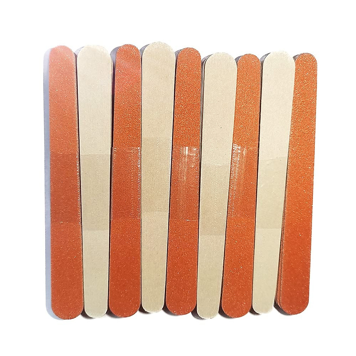 Compact Nail File, Dual Sided Nail Care Tool, Smooths & Shapes Nails, Easy to Use, Compact Emery Boards (Pack of 100)