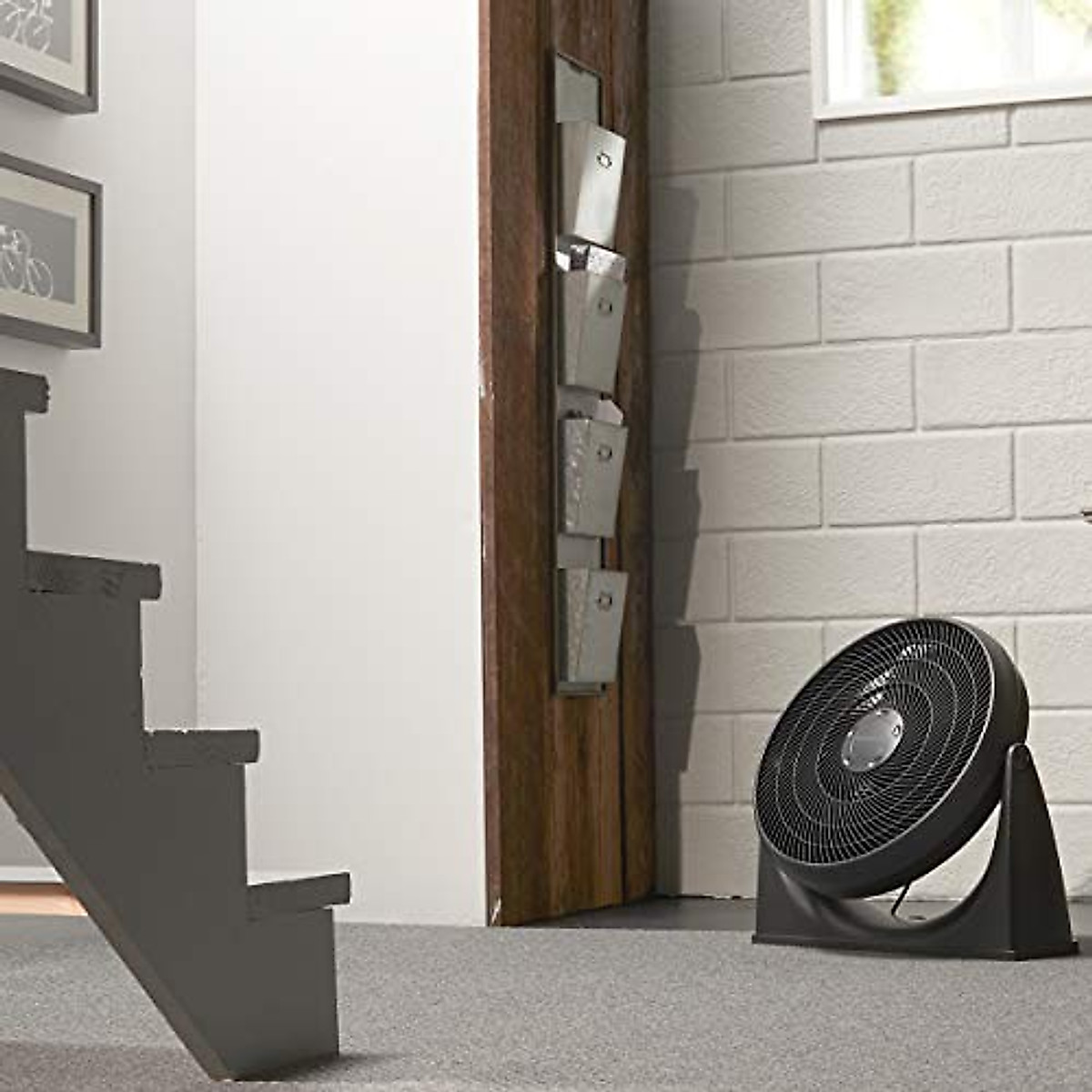 Honeywell 3 Speed/3 Blade Black 18 inch(s) Turbo Floor Fan