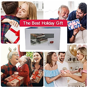 MUUBOOX 2 Pack Large 304 Stainless Steel Airtight Deli Meat Storage Container for Fridge,Kitchen Meat Saver Storage Container/Bacon storage container for fridge