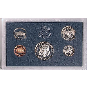 1983 US Mint Proof 5 Coin Set Original Box