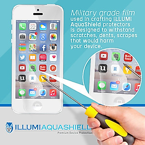 ILLUMI AquaShield Front + Back Protector Compatible with Nintendo 3DS (2015,Standard Version)(2-Pack) HD Clear Screen Protector No-Bubble TPU Film