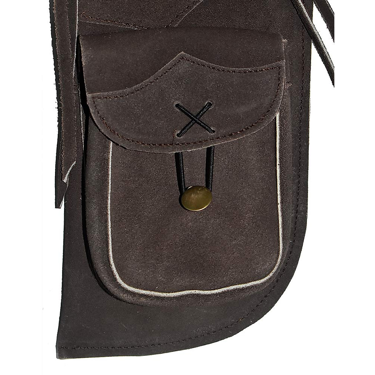 UNIVERSE ARCHERY Arrow Quiver | Genuine Suede Leather Arrow Holder | Traditional H-Grade Handmade Quiver for Hunting & Archery Sports | Lightweight & Comfortable | Brown (39cm/15.50 Inches)