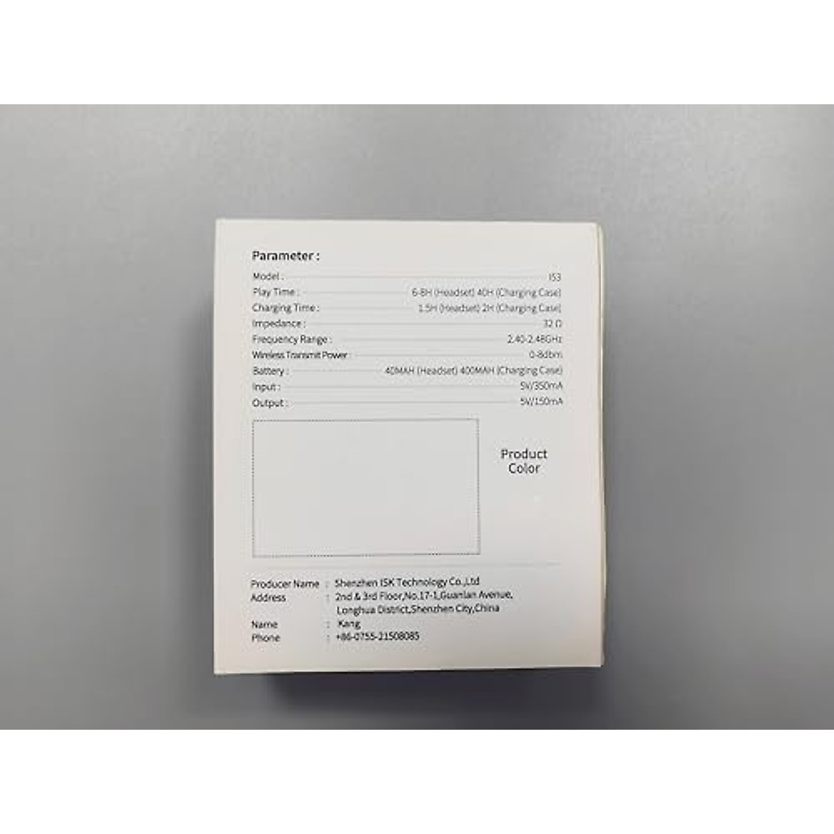 Wireless Earbuds, Bluetooth 5.3 Headphones with 4 ENC Noise Cancelling Mic, Bluetooth Earbuds 40H Playtime , Wireless Headphones in ear Earphones Deep Bass Stereo, LED Display, IP7 Waterproof, Orange