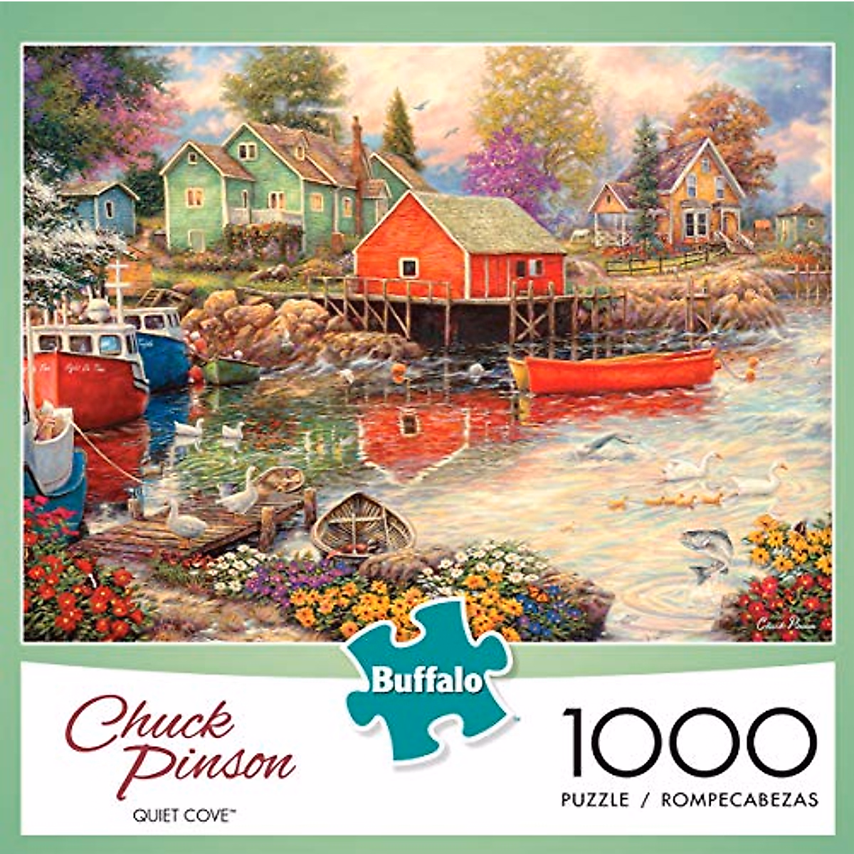 Buffalo Games - Quiet Cove - 1000 Piece Jigsaw Puzzle