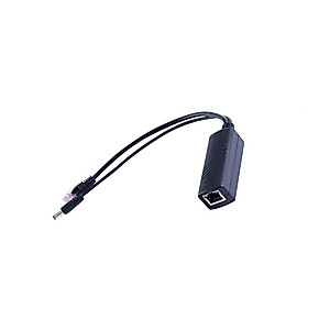 POE Splitter,LFHUKEJI Passive POE Splitter 24V to 12V Compatible with Most Switches POE and All Web Cameras