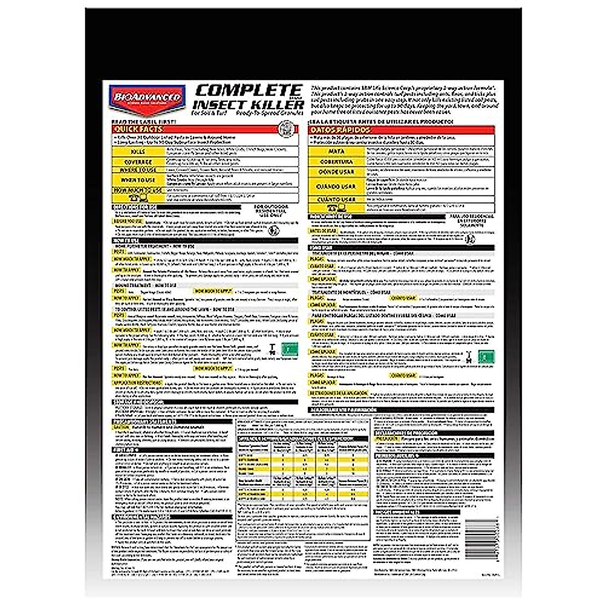 Bayer Crop #700288A 10LB Insect Killer/Lawn