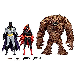 McFarlane Toys - DC Multiverse Clayface Batman & Batwoman 3pk, Gold Label, Amazon Exclusive