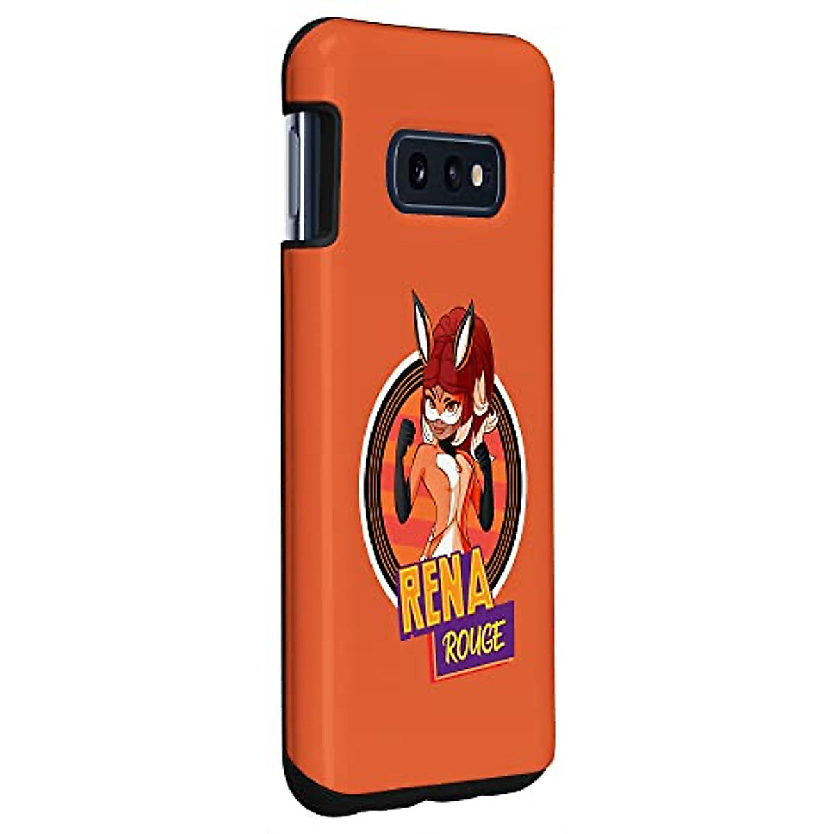 Galaxy S10e Miraculous Ladybug Orange Collection Rena Rouge badge Case