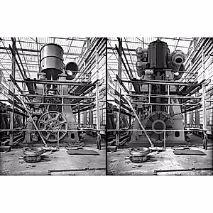 FILONA MOC-157380 Titanic Reciprocating Triple Expansion Steam Engine Building Blocks, Large Steam Engine Building Set with Power Function, DIY STEM Toy (6584 Pieces)