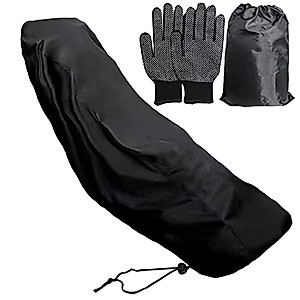 Lawn Mower Cover, Lawn mower Covers,rain cover lawn mower,420D Premium Oxford Push Mower Cover, Outdoor Sun Snow Uv Rain Dust Protection, Universal Fit (74 x 25 x 39 inch)