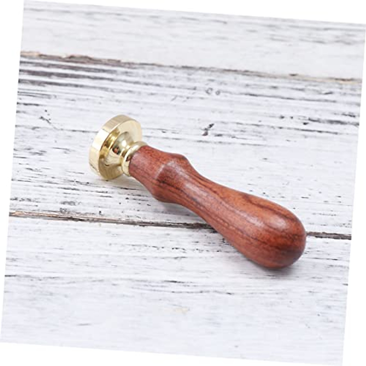 SEWACC Wedding Invitation Envelopes Custom Seal Stamp Wax Seal Stamp Retro Wax Stamp Wooden Retro Stamper Sealing Stamper Vintage Stamper Wax Model Die Sealing Wax Classic Wooden Handle