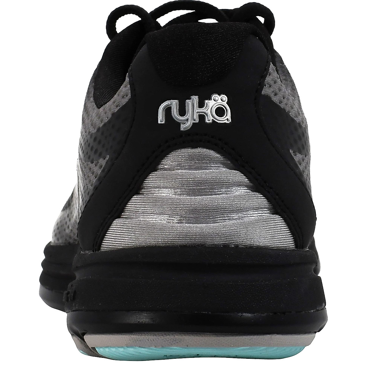 Ryka Women's Devotion Plus 2 Walking Shoe, Black/Grey, 7 M US