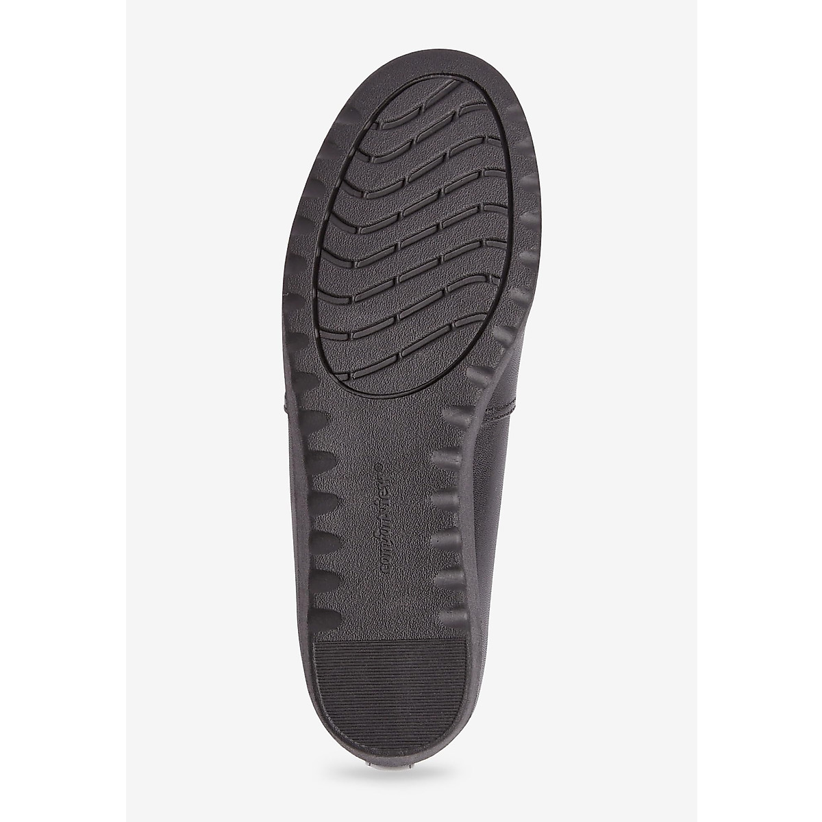 Comfortview June Flat Women's Slip-On Shoes (Wide Widths Available) - 7 M, Black