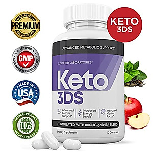 (5 Pack) Keto 3DS Pills Includes Apple Cider Vinegar goBHB Exogenous Ketones Advanced Ketogenic Supplement Ketosis Support for Men Women 300 Capsules