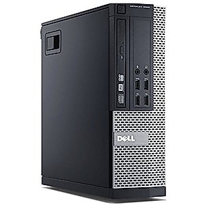 Dell Optiplex 9020 Small Form Factor Desktop with Intel Core i7-4770 Upto 3.9GHz, HD Graphics 4600 4K Support, 32GB RAM, 1TB SSD, DisplayPort, HDMI, Wi-Fi, Bluetooth - Windows 10 Pro (Renewed)