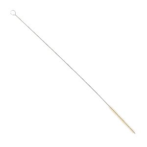 Redecker Natural Pig Bristle Hose Brush, Cleans Thin Tubes and Pipes, 19-Inches Long with 2/5-Inch Diameter, Made in Germany