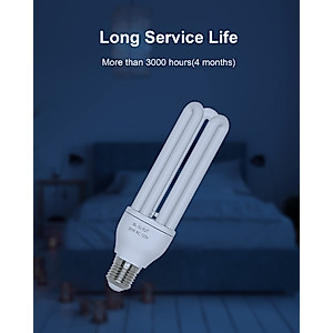 Dichroma 2 Pack 3U 20W Replacement Bulbs for 20W Bug Zapper with E27 Base, Compatible with Meilen, Husaco, Lunatino, PALONE, and Other Models