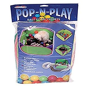 Marshall Pet Products Ferret Pop-N-Play Ball Pit, All Breed Sizes