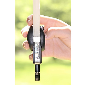 WADA Cello Bow Grip Aid: A Correct Bow Hand without Strain. A Second to Attach to the Bow and Remove. You can Concentrate on your Sound and Music with a Relaxed Hand and Arm from the Beginning.