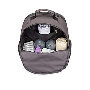 Eddie Bauer Places & Spaces Lake Diaper Backpack, Grey