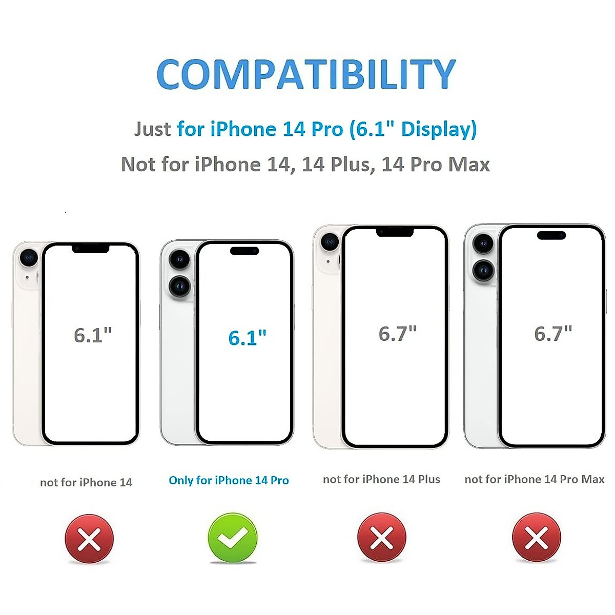 ONETOP Compatible with iPhone 14 Pro Wallet Case with Card Holder, PU Leather Kickstand Card Slots Case, Double Magnetic Clasp and Durable Shockproof Cover 6.1 Inch (Rose Gold)