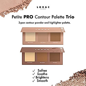 LORAC Petite PRO Contour Palette, 1: Light-Medium, .36 oz