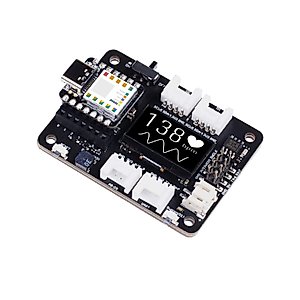 Seeeduino XIAO Expansion Board with Quick Prototyping Rich peripherals, No Soldering Needed and Circuit Python Supported.
