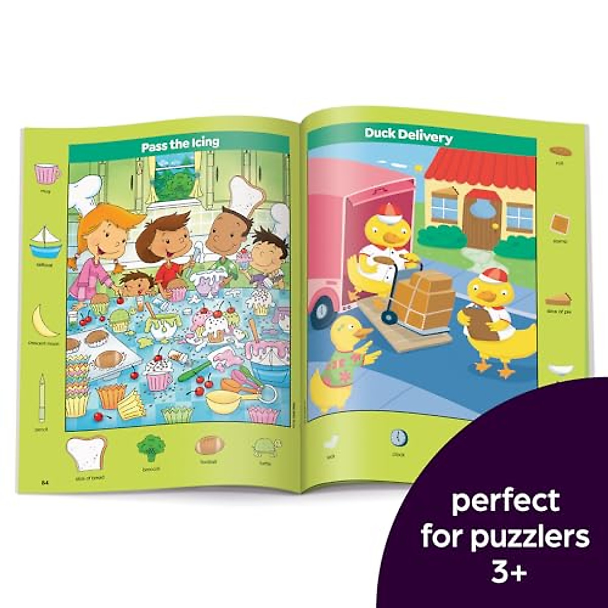 Playtime Sticker Puzzles (Highlights™ Sticker Hidden Pictures®)