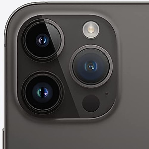 Apple iPhone 14 Pro Max, 512GB, Space Black - Unlocked (Renewed)