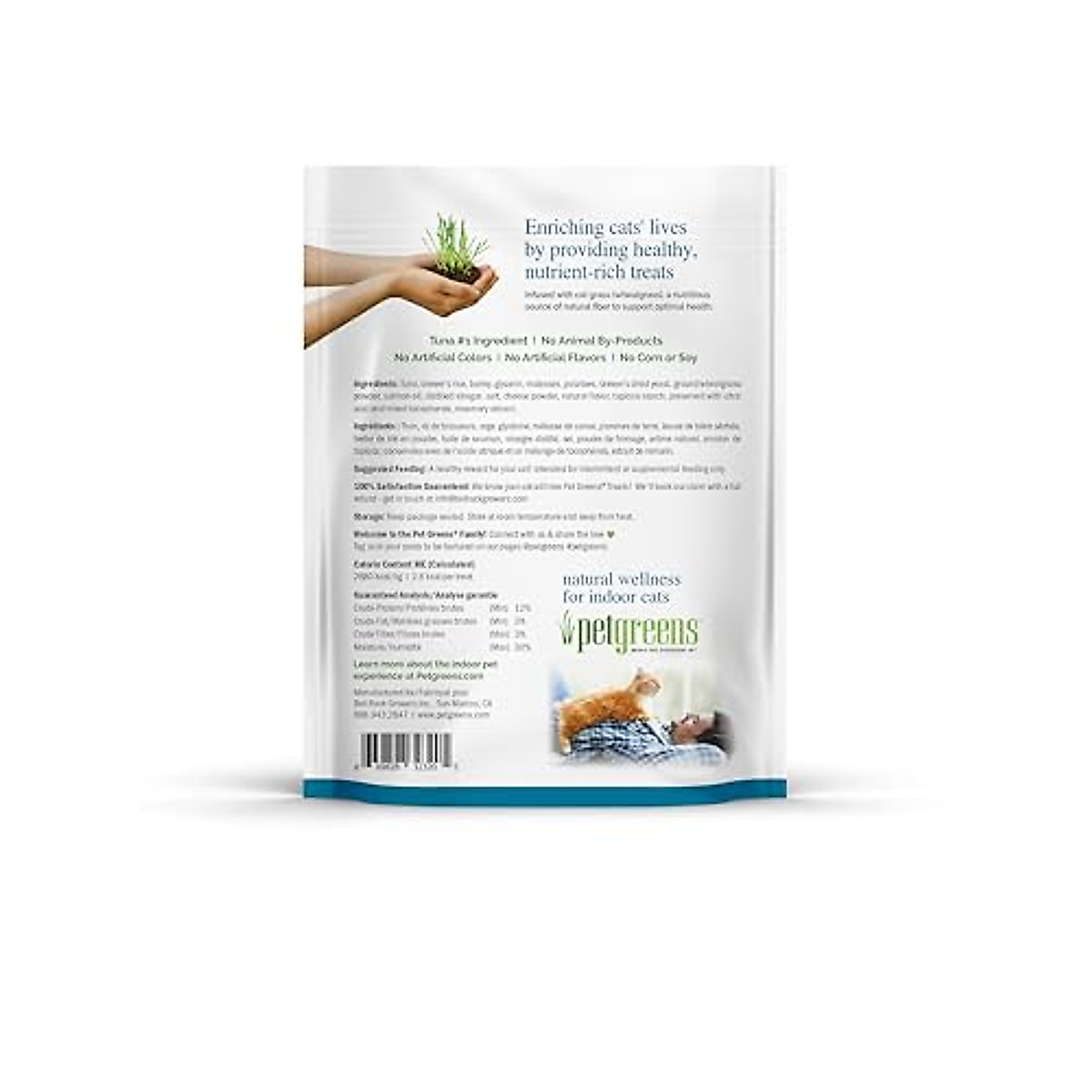 Pet Greens Treats Deep Sea Tuna Semi-Moist Cat Treat 3 Ounce (Pack of 1)