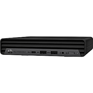 HP EliteDesk 800 G6 Business Mini Desktop, Intel Core i5-10500T Processor, 16GB DDR4 RAM, 256GB PCIe SSD, RJ-45, Displayport, Wired KB & Mouse, Wi-Fi, Windows 11 Pro